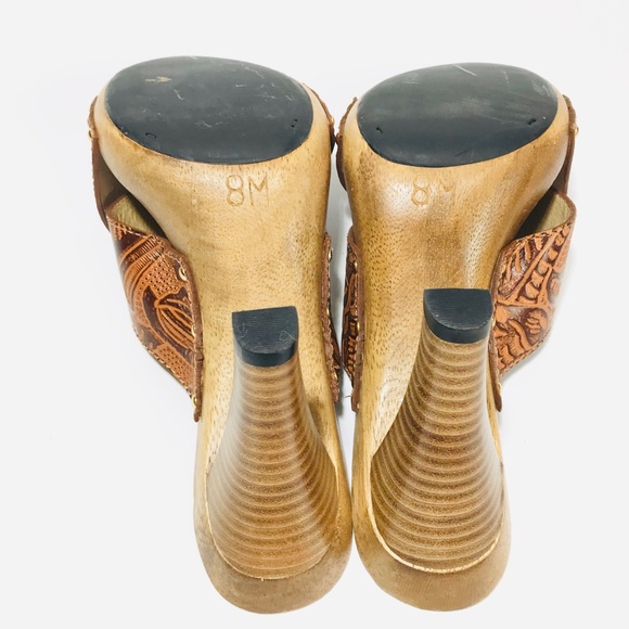 MICHAEL Michael Kors | Shoes | Michael Kors Embossed Leather Clogs ...